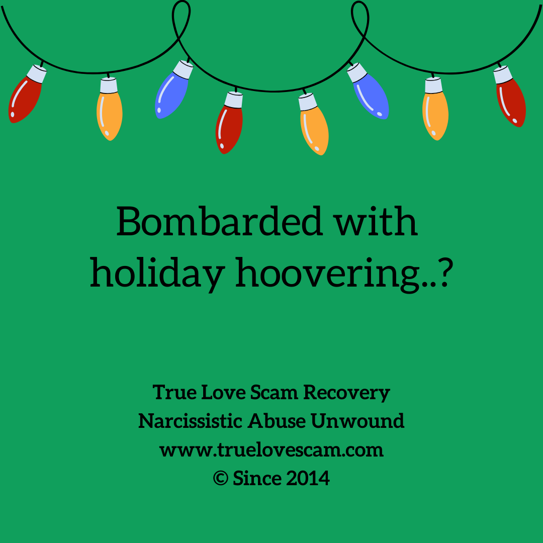Holiday Hoovering: Seasonal Lies - true love scam recovery
